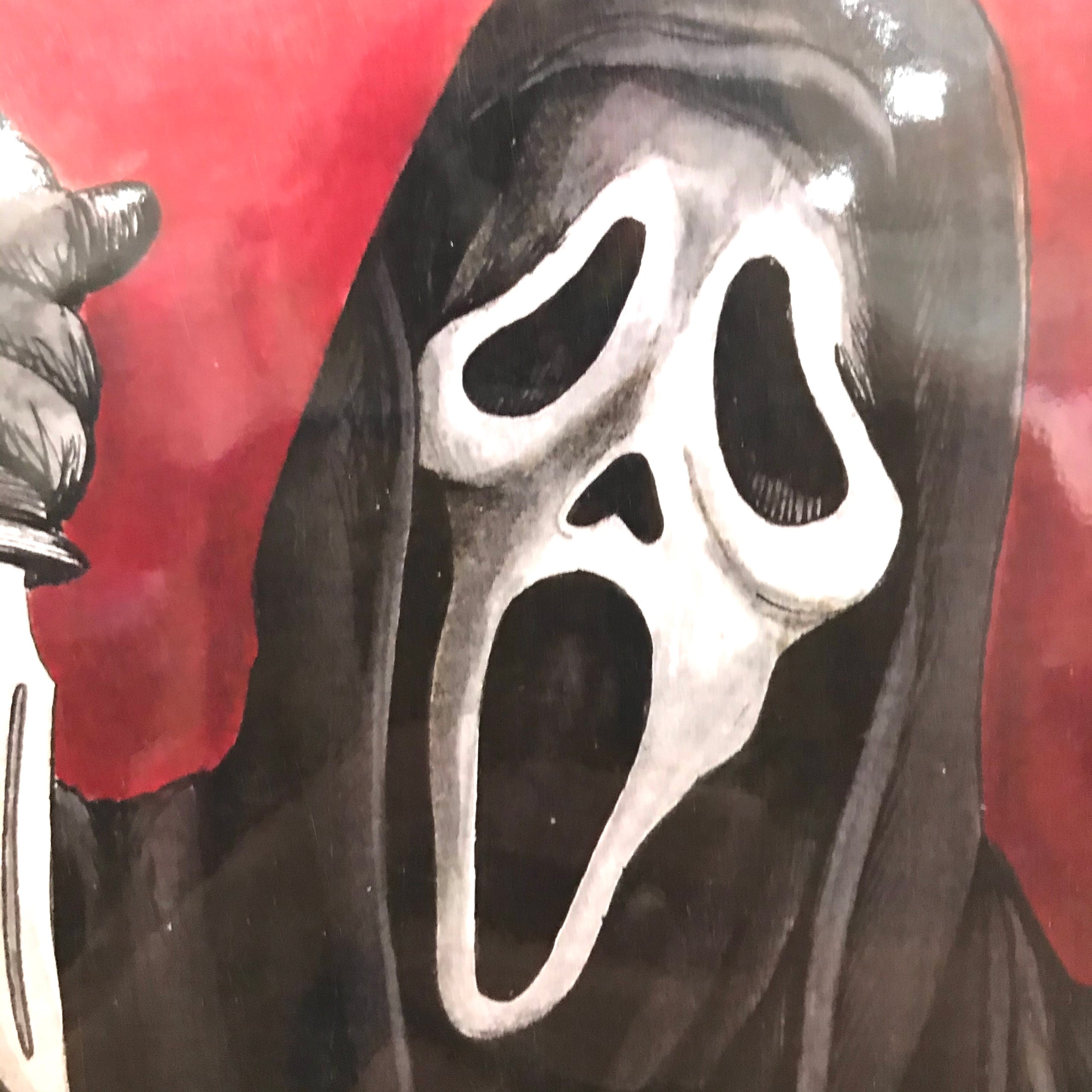 Scream Movie Drawing